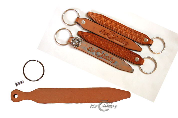 Leather Key Chain Blanks – Bar C Saddlery